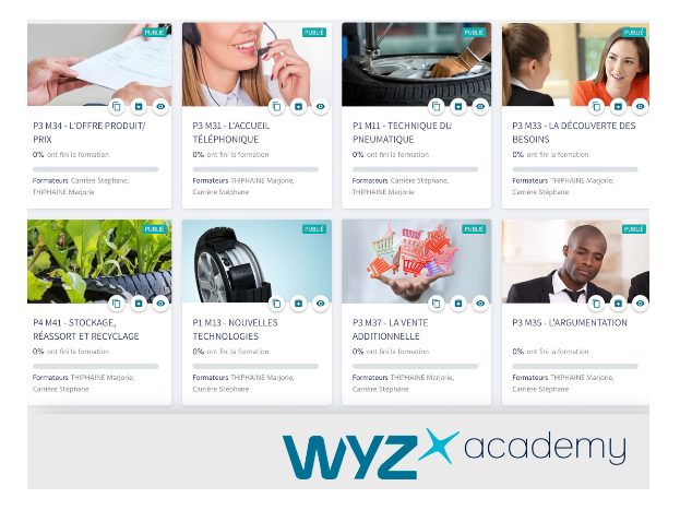 Apres Vente Auto - WYZ lance son Academy du pneu | WYZ Group, des ...