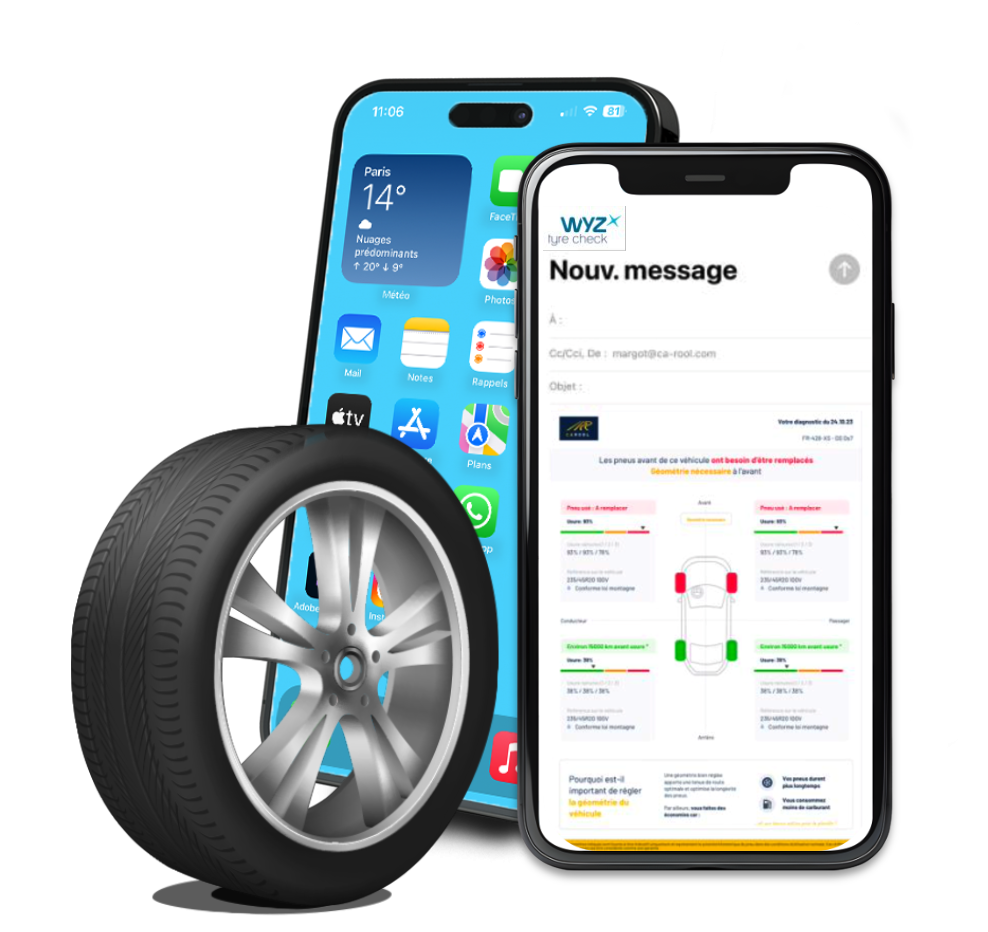 WYZ Tyre Check | WYZ Group, des solutions digitales au cœur de l’Après ...